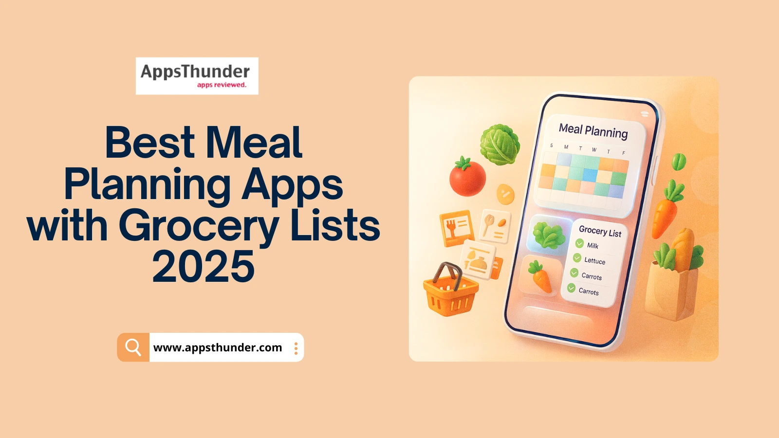 meal planning apps grocery list